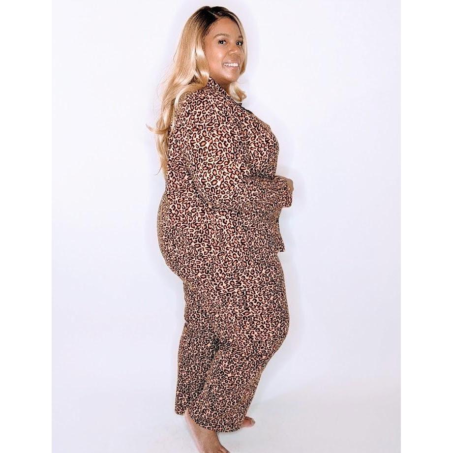 Cheetah Print Pajama Set – Ewa Squared Boutique
